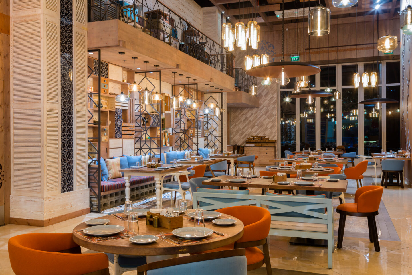 Awani Restaurant – Dubai Mall – Blue Camel